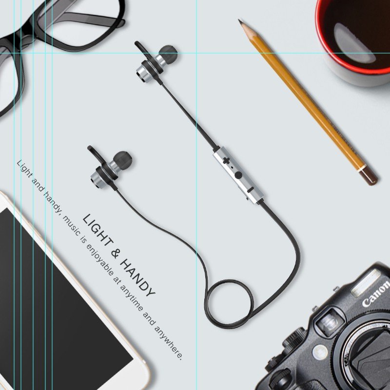 Baseus B16 Bluetooth Wireless Metal Headset avec Microphone Blanc – NKS ...